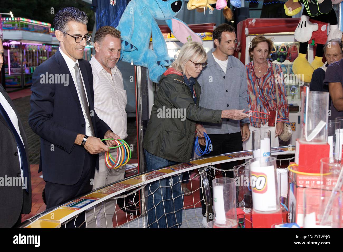 Paris, France. 6th Sept, 2024. Mayor of the 16th district of Paris ...