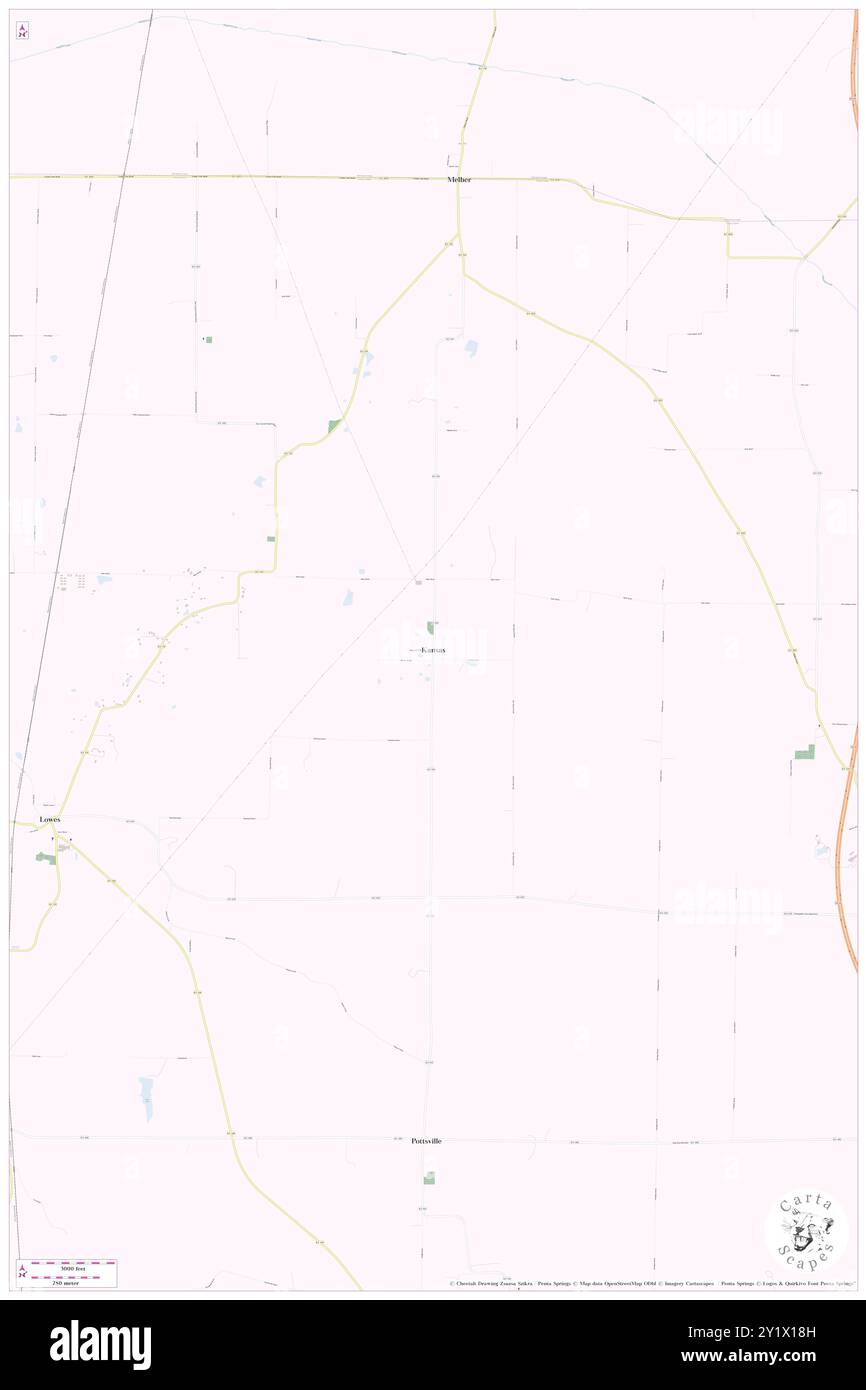 Kansas, Graves County, US, United States, Kentucky, N 36 54' 6'', S 88 ...