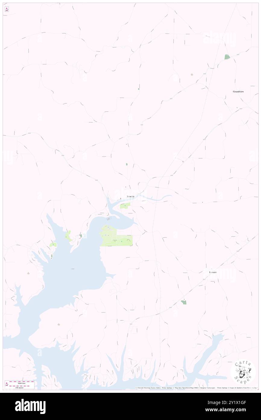 Trimble county map hi-res stock photography and images - Alamy