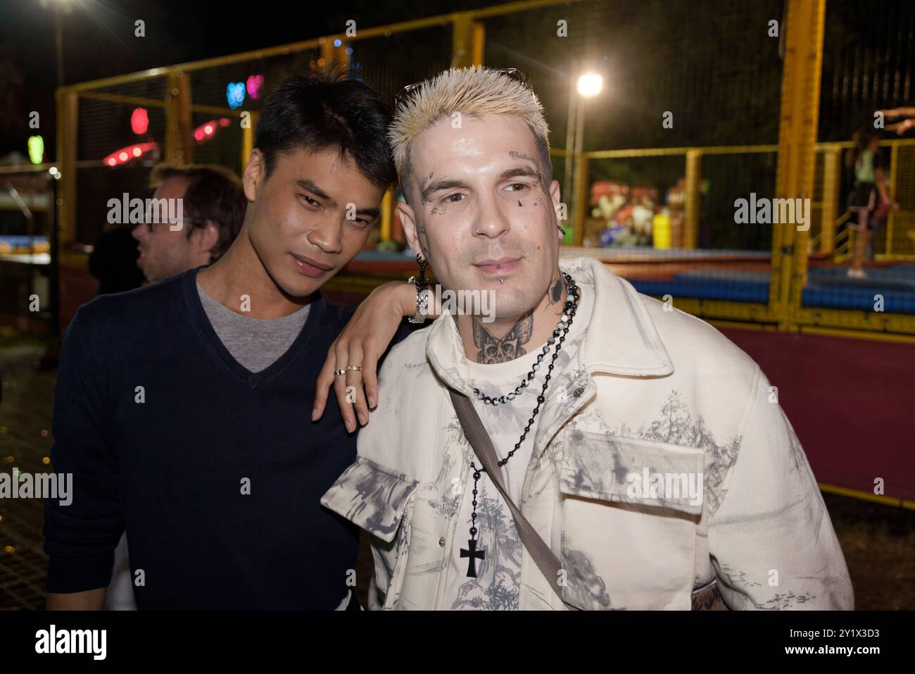 Paris, France. 6th Sept, 2024. Model & actor Jeremy Bellet and artistic ...