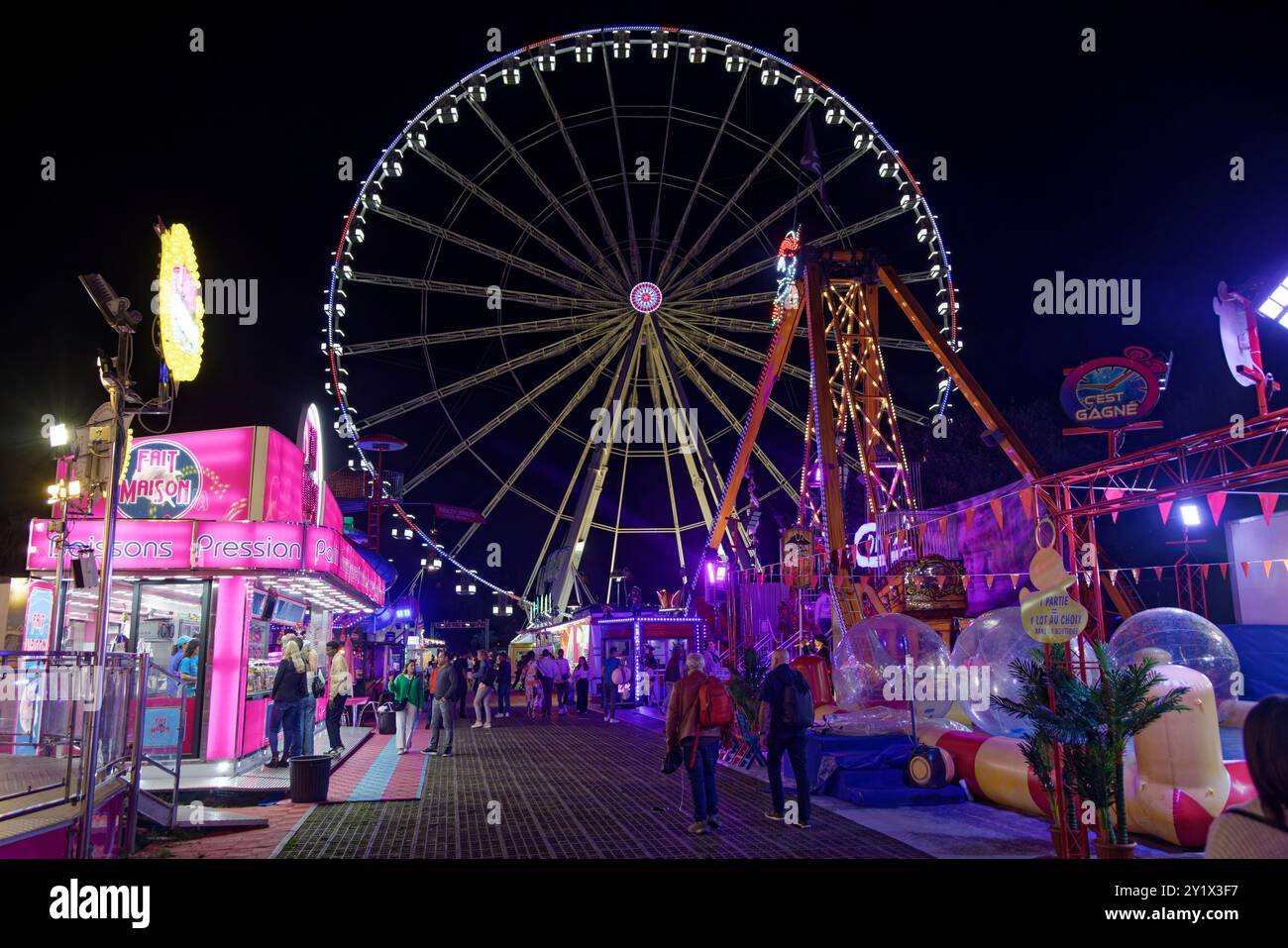 Paris, France. 6th Sept, 2024. The Ferris wheel by Marcel Campion ...