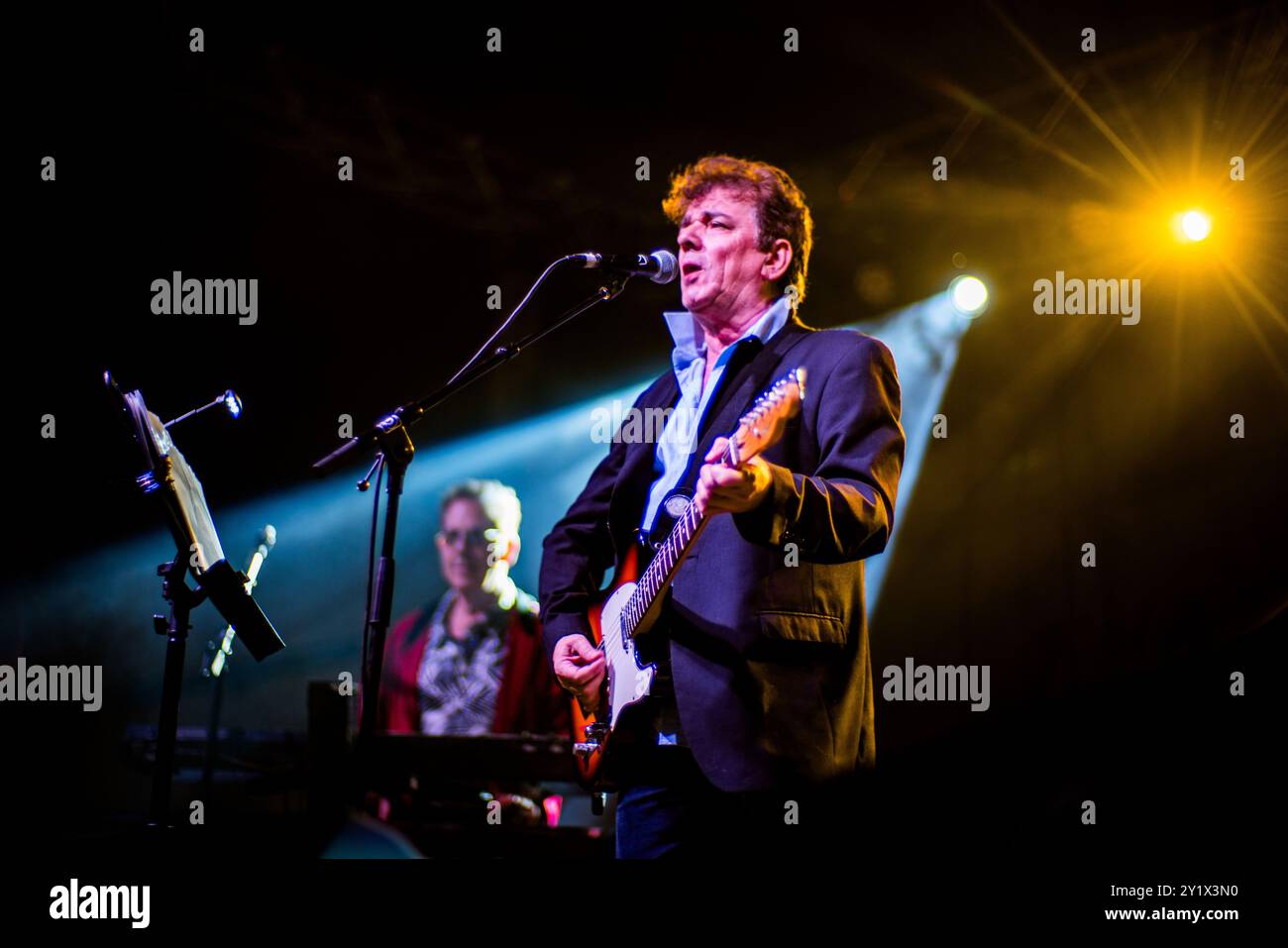 Seville, Spain, July 21 2017, A Spanish pop singer enthralls the ...
