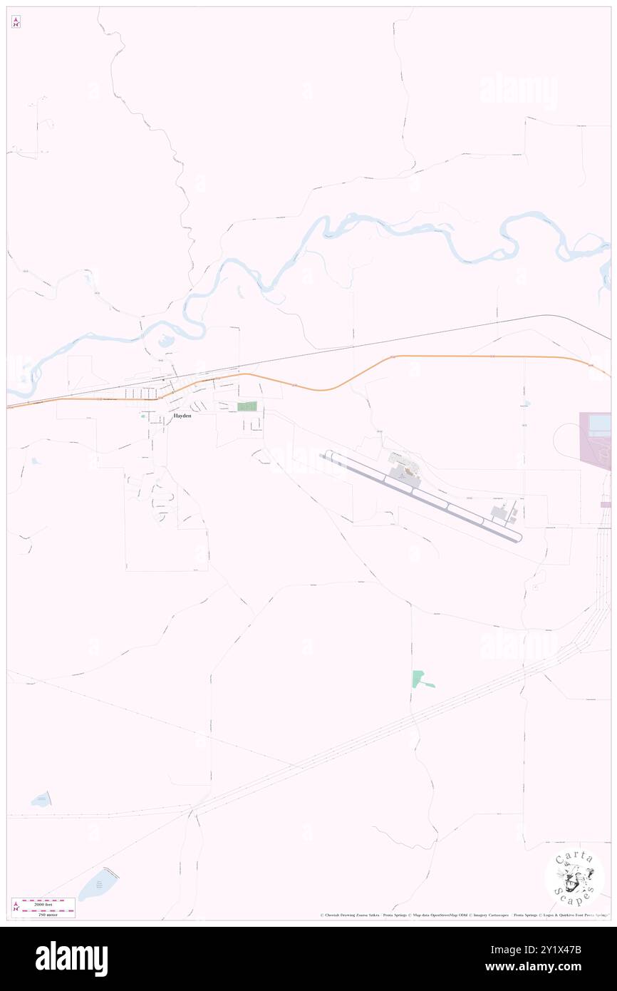 Hayden colorado map Cut Out Stock Images & Pictures - Alamy