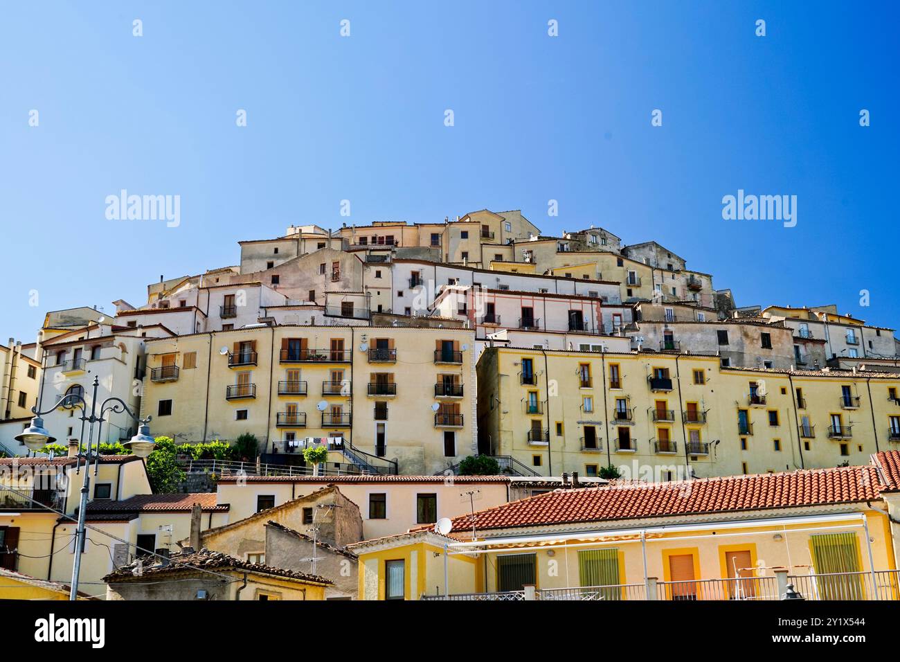 Calvello,ancient village and bridge of Sant'Antuono,Potenza,Basilicata ...