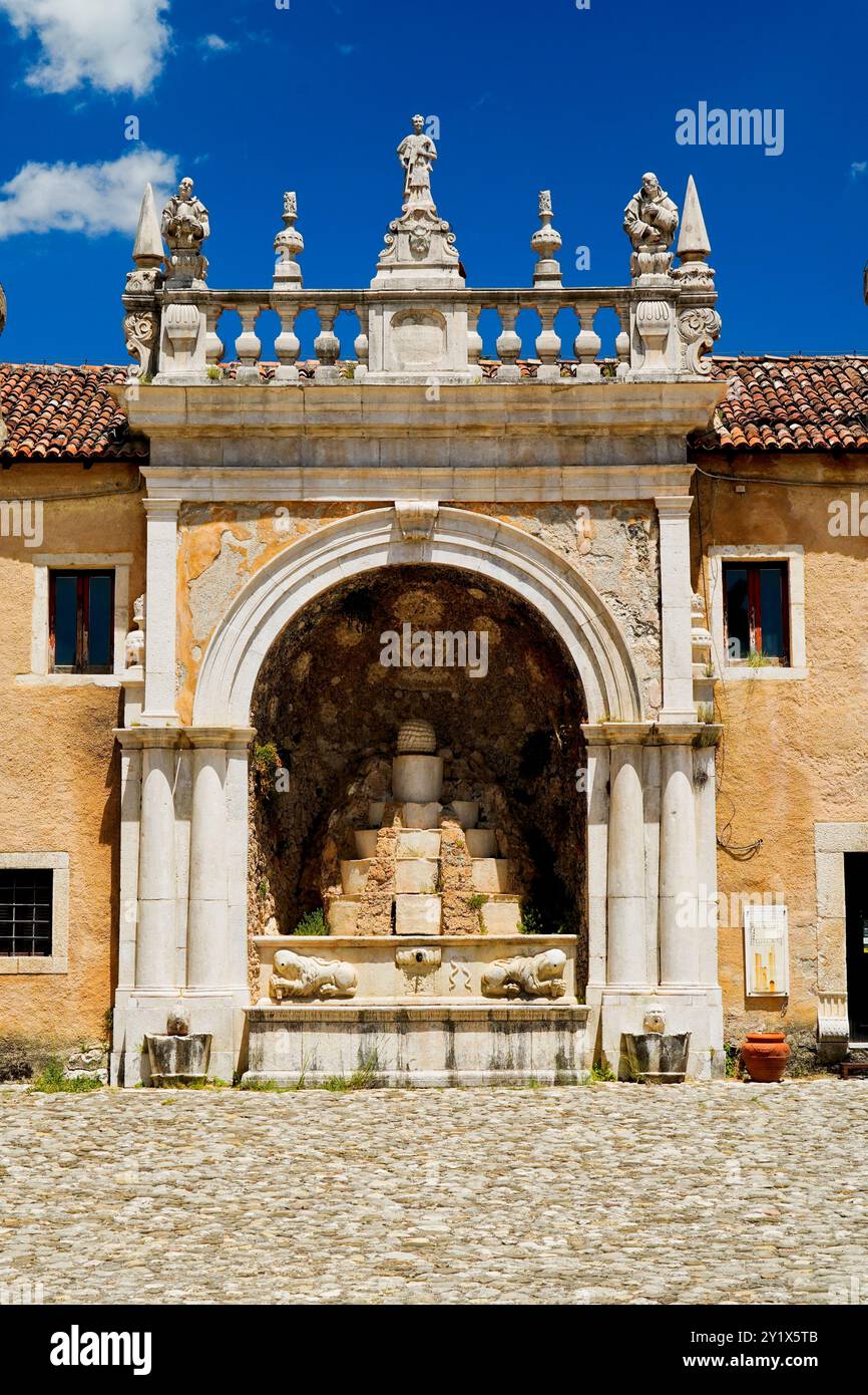 the magnificent monastery of the Carthusian Friars, Certosa di Padula ...