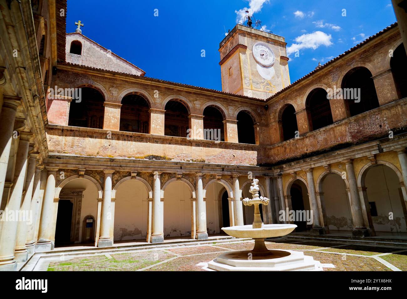 the magnificent monastery of the Carthusian Friars, Certosa di Padula ...