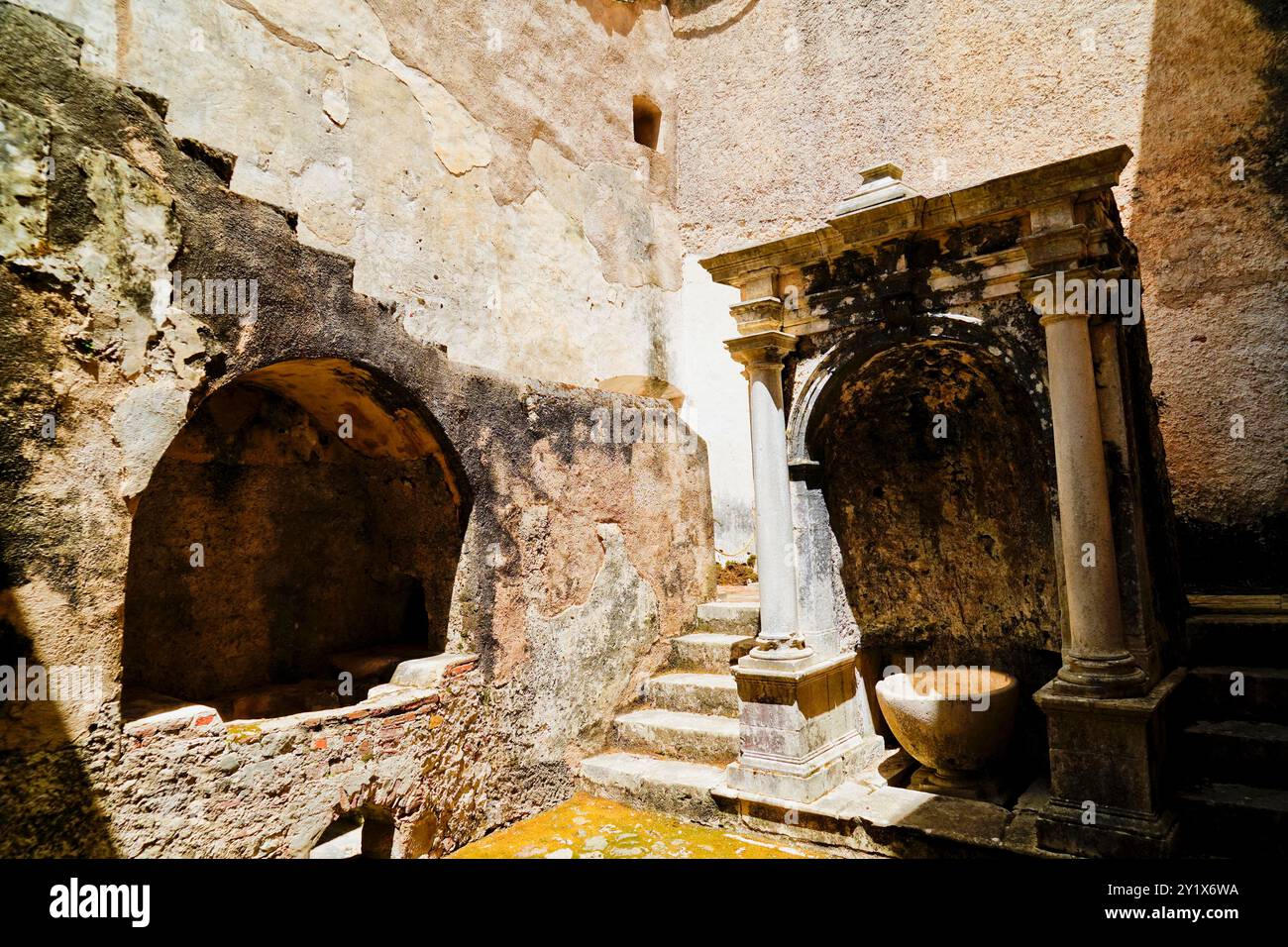 the magnificent monastery of the Carthusian Friars, Certosa di Padula ...