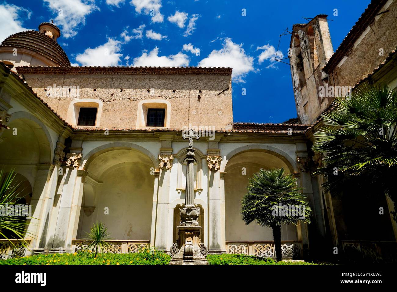 the magnificent monastery of the Carthusian Friars, Certosa di Padula ...
