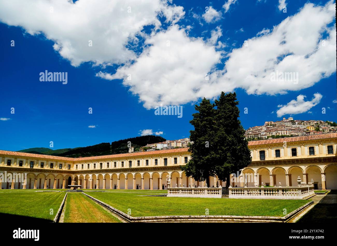 the magnificent monastery of the Carthusian Friars, Certosa di Padula ...