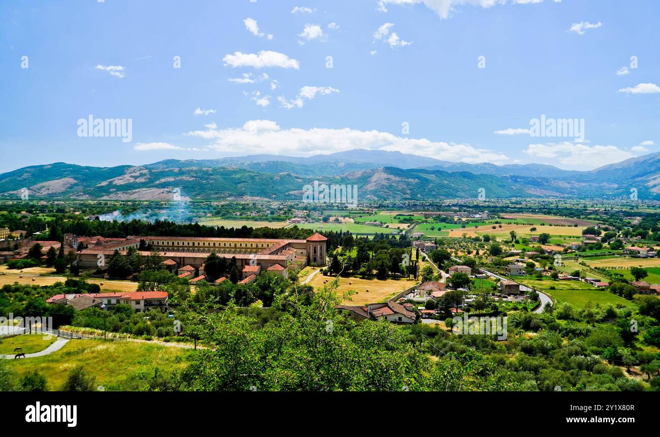 the magnificent monastery of the Carthusian Friars, Certosa di Padula ...