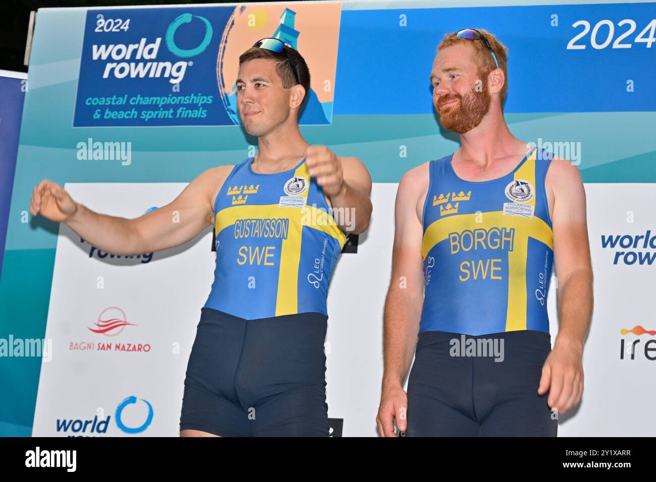 Coastal Men's Double Sculls: Dennis Gustavsson, Eskil Borgh (SWE) 2Â ...