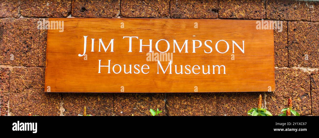 Bangkok, Thailand, Southeast Asia, Asia. Jim Thompson House Museum. The ...