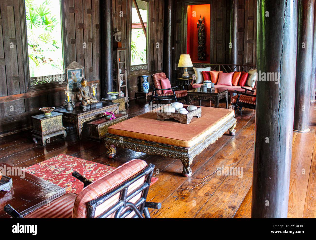 Bangkok, Thailand, Southeast Asia, Asia. Jim Thompson House Museum ...