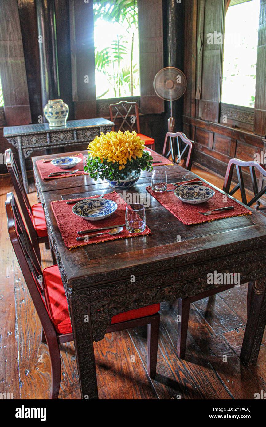 Bangkok, Thailand, Southeast Asia, Asia. Jim Thompson House Museum ...