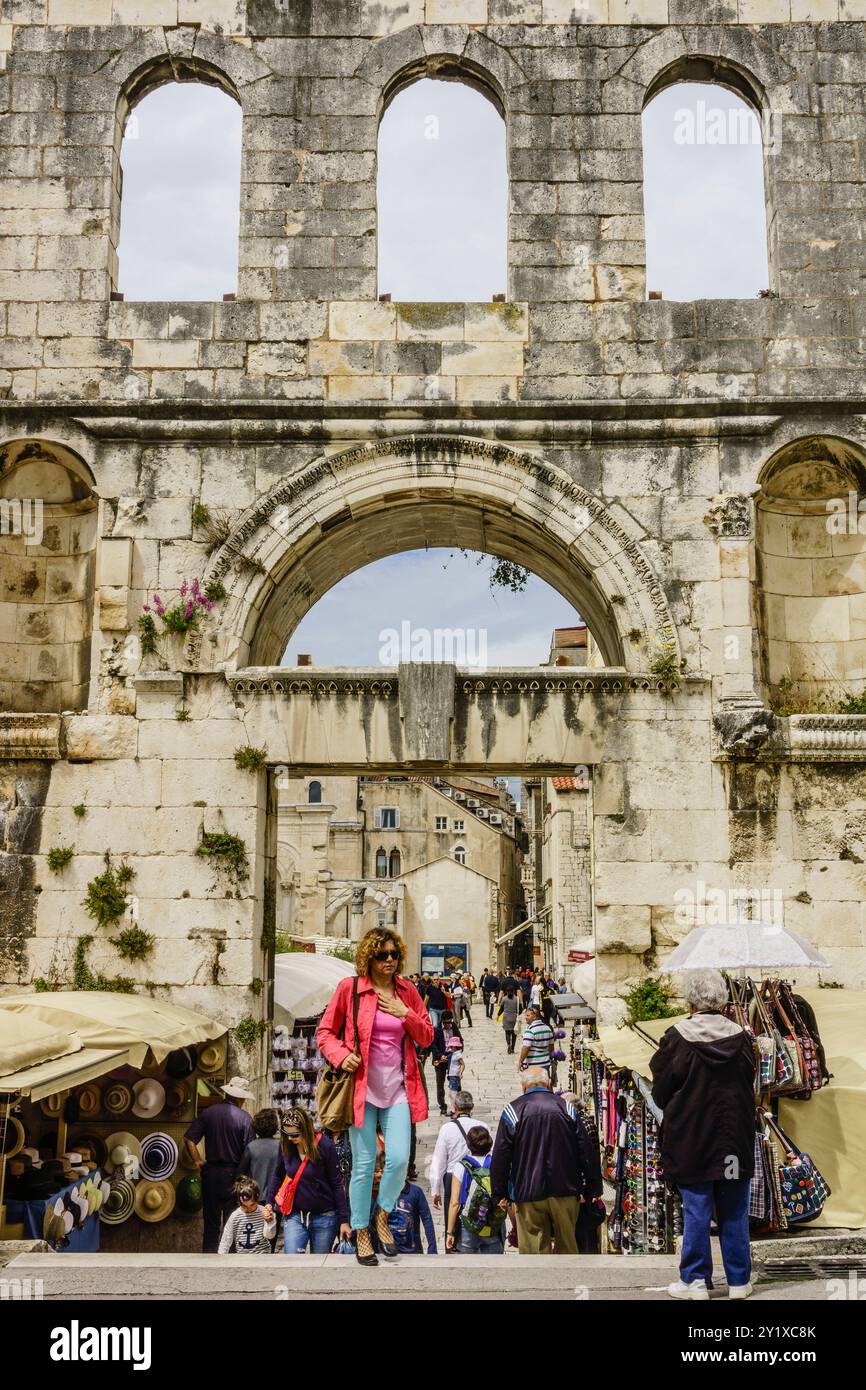 Temple of Jupiter, Diocletian's Palace, Split, Croatia Stock Photo - Alamy