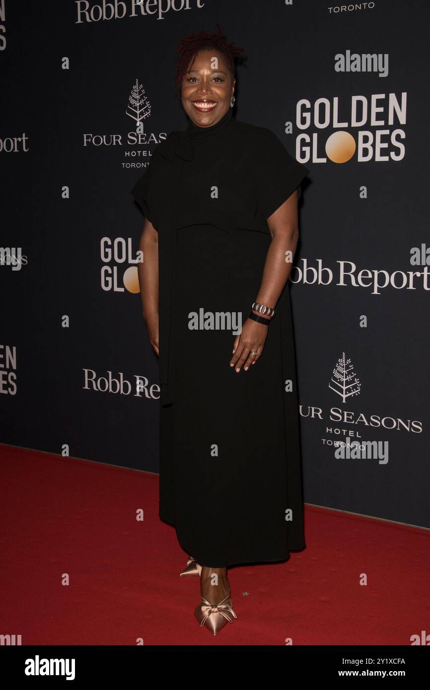 Michele Austin attends the 'Road to the Golden Globes' Party during the ...