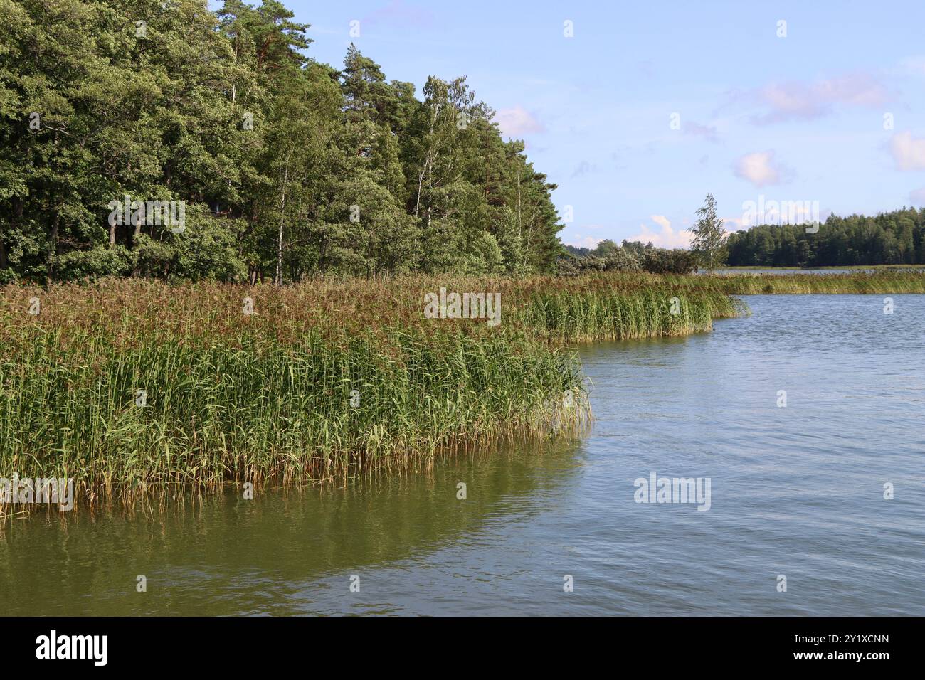 Pellinge archipelago on southern coast of Finland on Suomenlahti, Bay ...