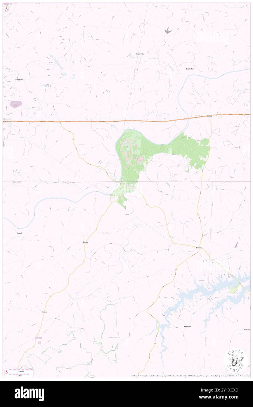 Milton, Caswell County, US, United States, North Carolina, N 36 32' 20 ...