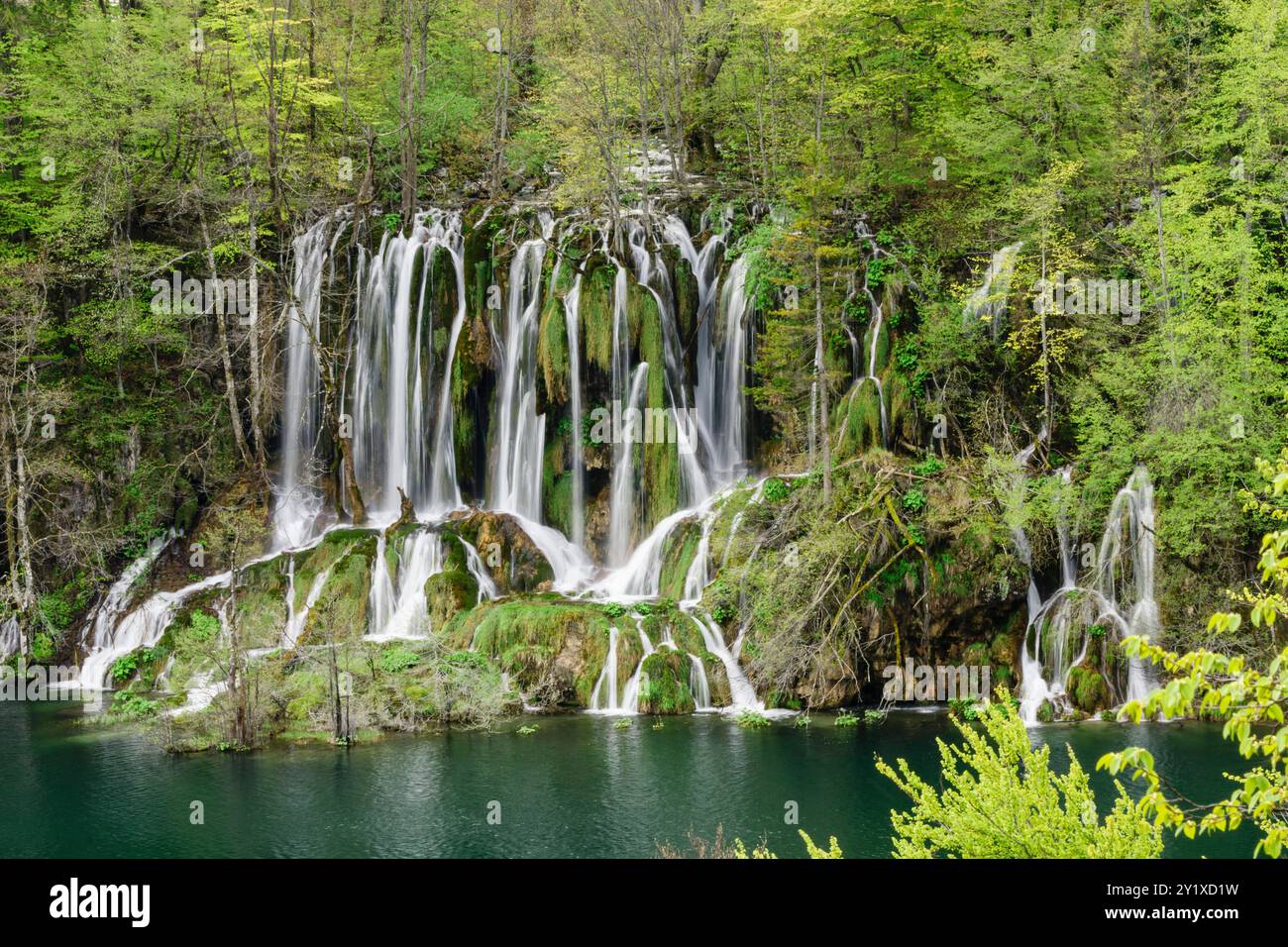 small waterfalls, Plitvice Lakes National Park, UNESCO World Heritage ...