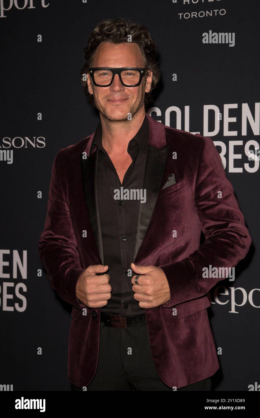 Sebastien Roberts attends the 'Road to the Golden Globes' Party during ...