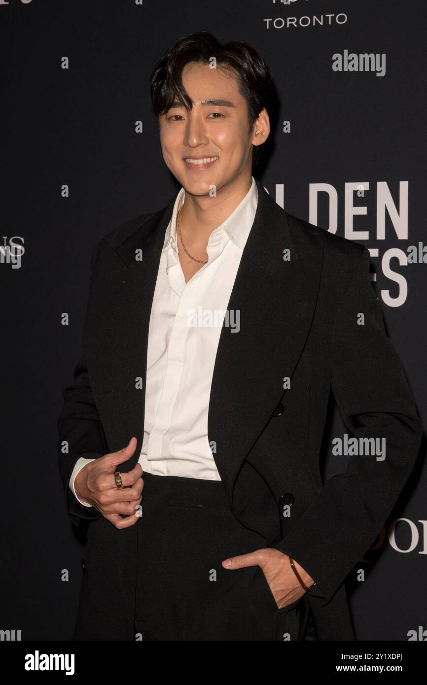 Kevin Woo attends the 'Road to the Golden Globes' Party during the 2024 ...