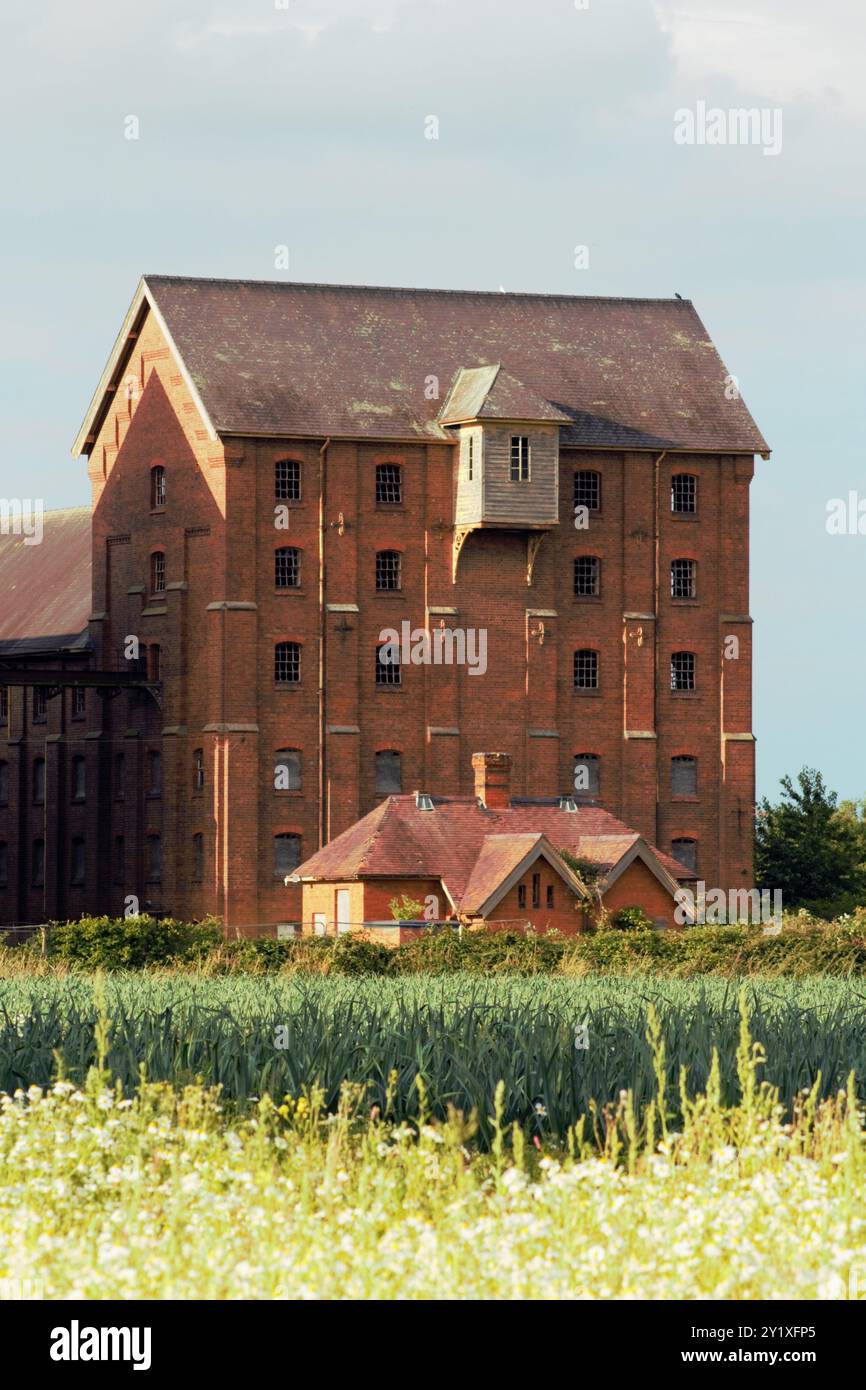 The abandoned, Grade II listed Bass Maltings disused malt house ...