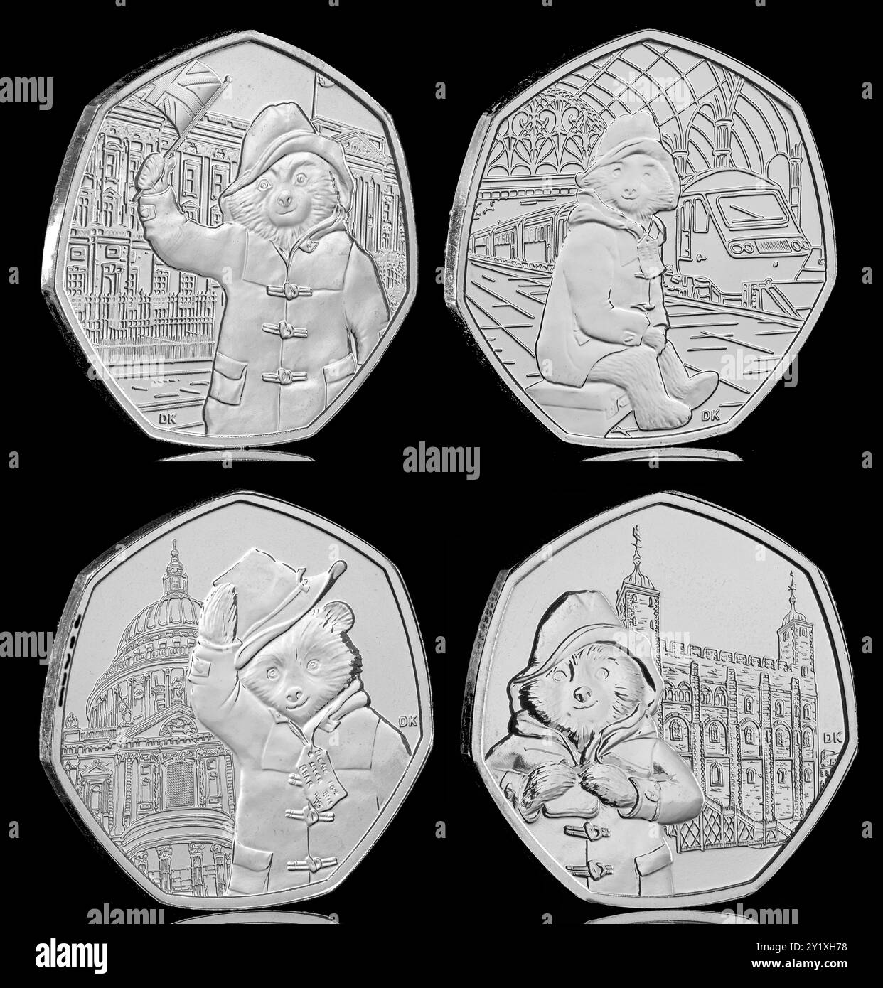 Paddington coin set hi-res stock photography and images - Alamy