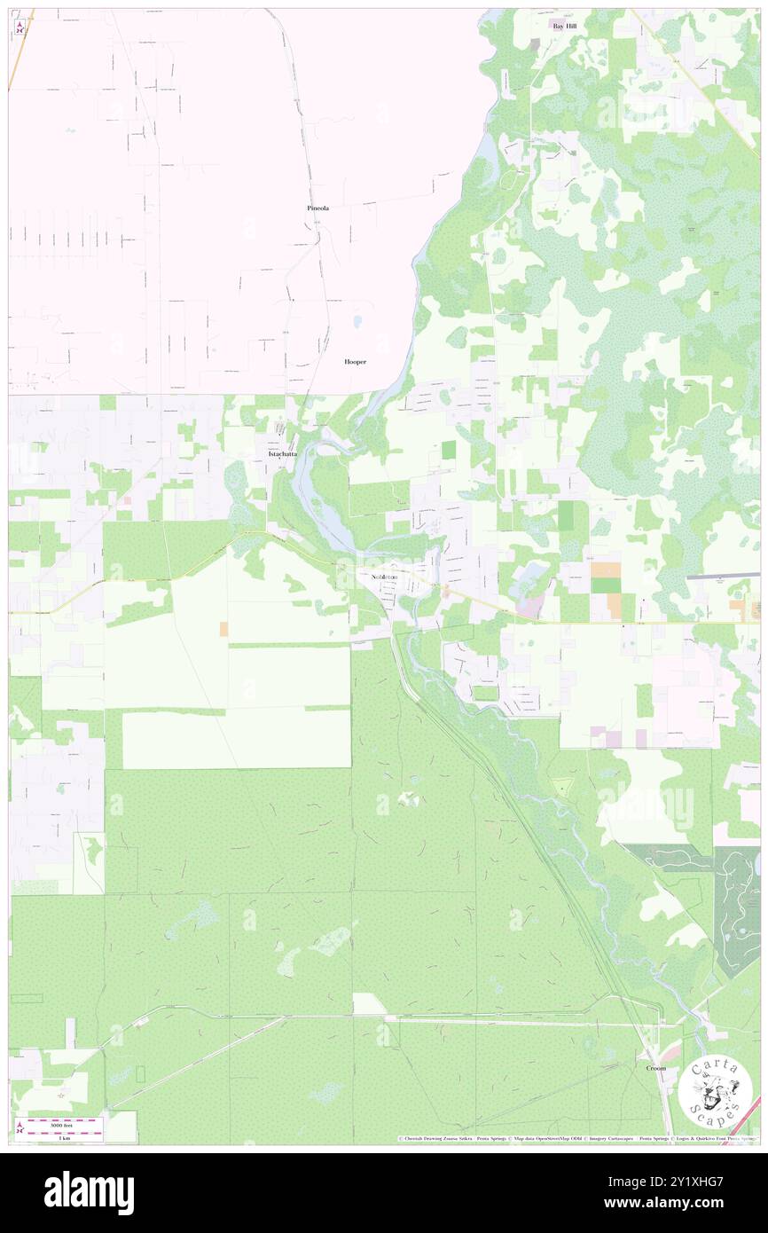 Hernando florida map hi-res stock photography and images - Alamy
