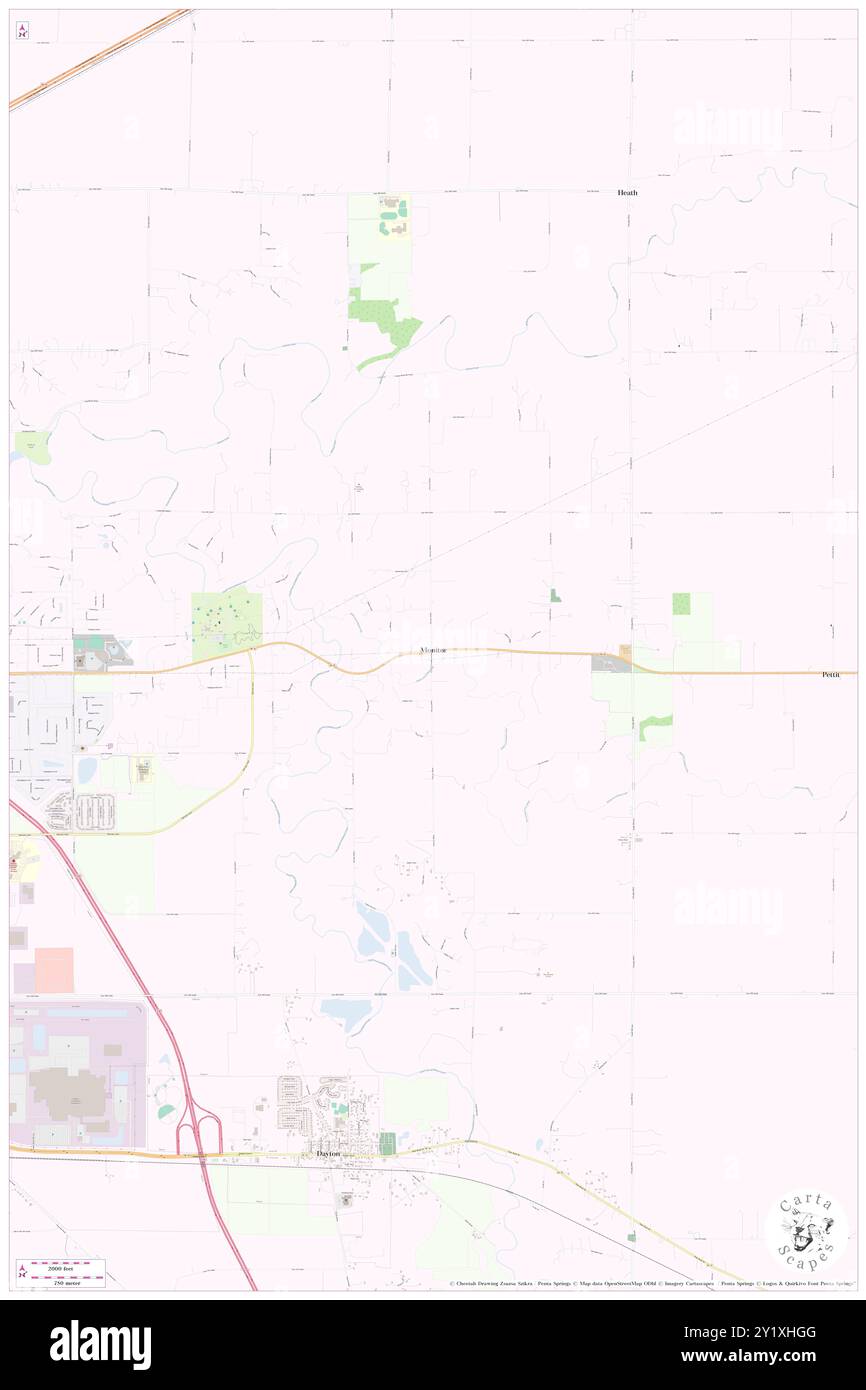 Monitor, Tippecanoe County, US, United States, Indiana, N 40 25' 11 ...