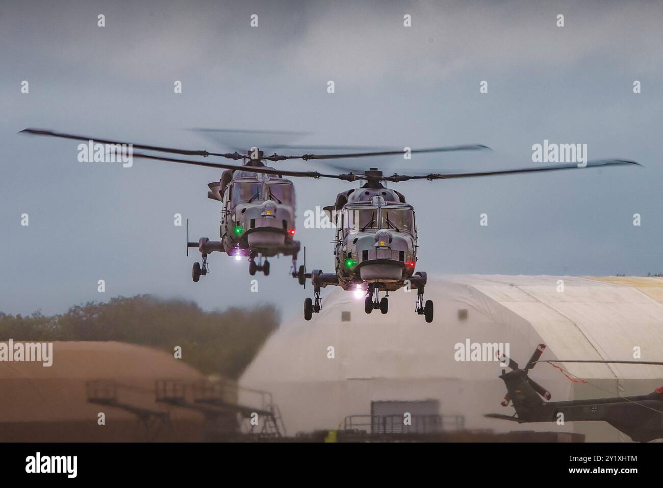 Black cats display team Stock Photo - Alamy