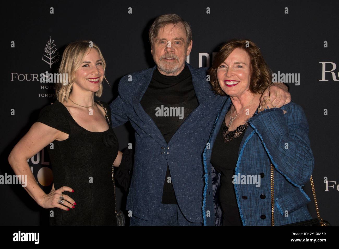 Toronto, Canada. 07th Sep, 2024. Chelsea Hamill (L), Mark Hamill (C ...