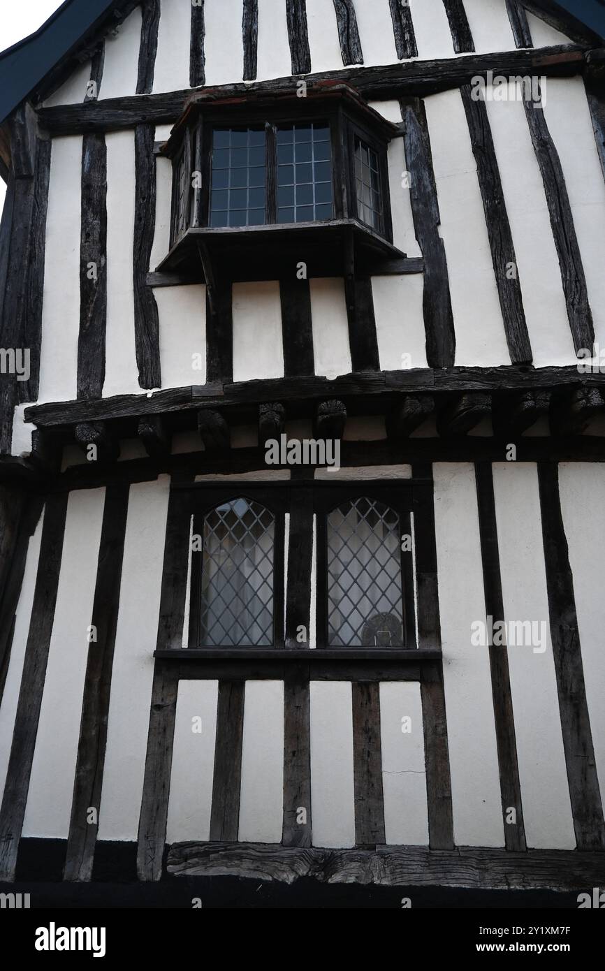 historic timbered house, mendlesham, suffolk Stock Photo - Alamy
