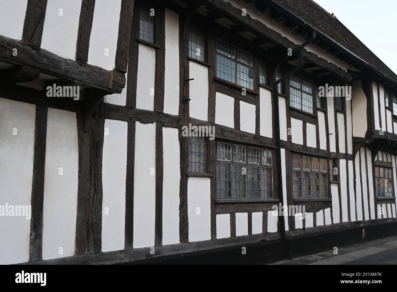 weald house, historic timbered house, mendlesham, suffolk Stock Photo ...