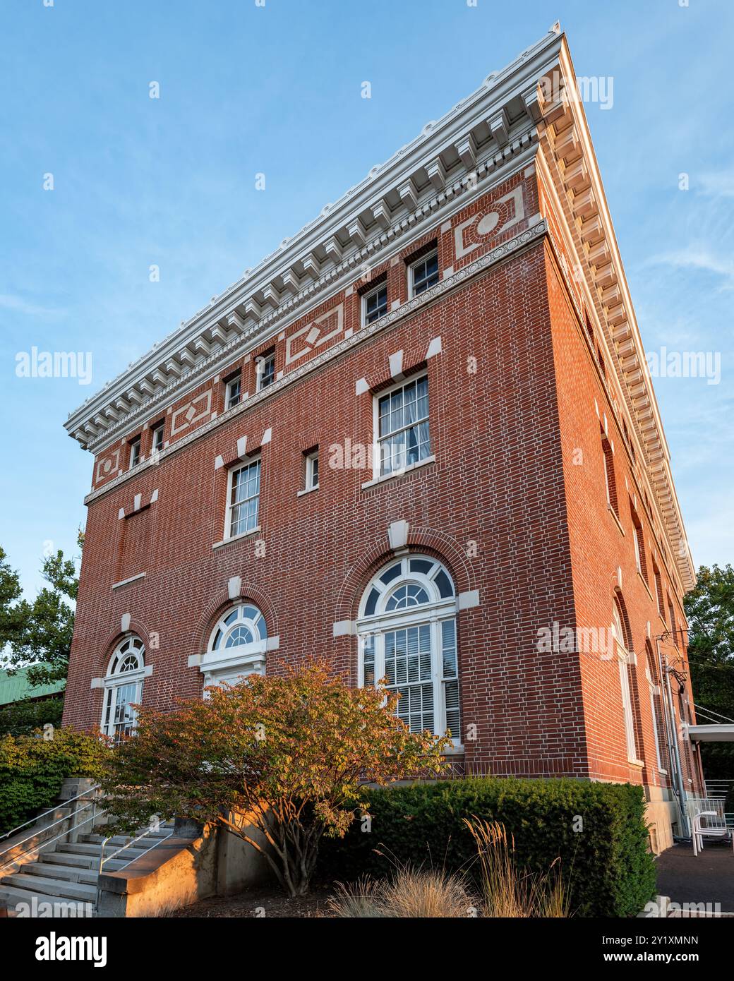 Brick building in downtown Moscow Idaho Stock Photo - Alamy