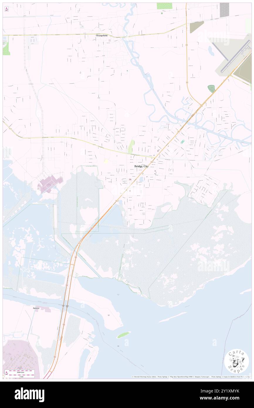 Bridge City, Orange County, US, United States, Texas, N 30 1' 14'', S ...