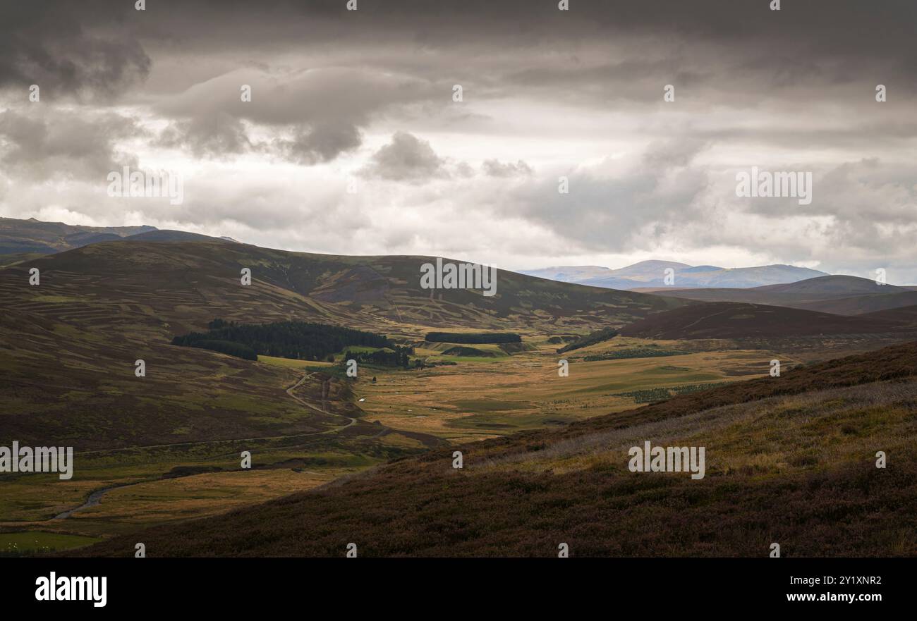 Strathdon from corgarff viewpoint hi-res stock photography and images ...