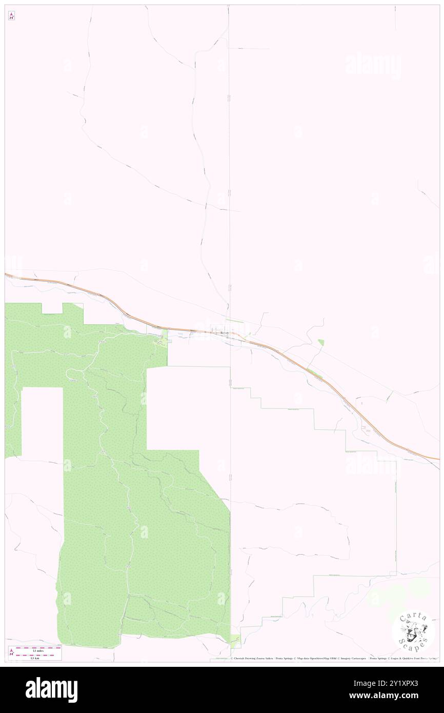 Halsey map hi-res stock photography and images - Alamy