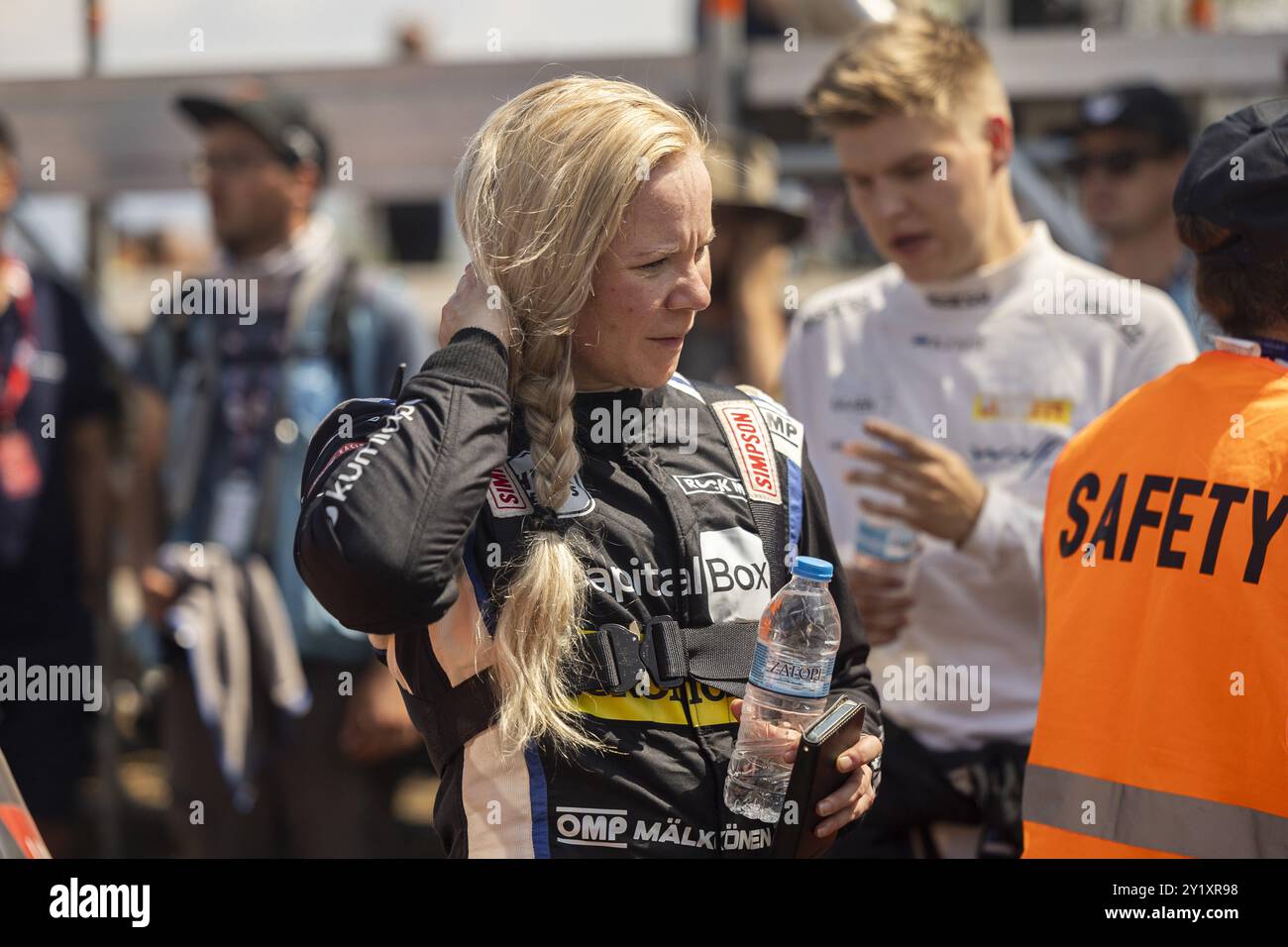MALKONEN Enni, Toyota Yaris Rally2, portrait during the Acropolis Rally ...
