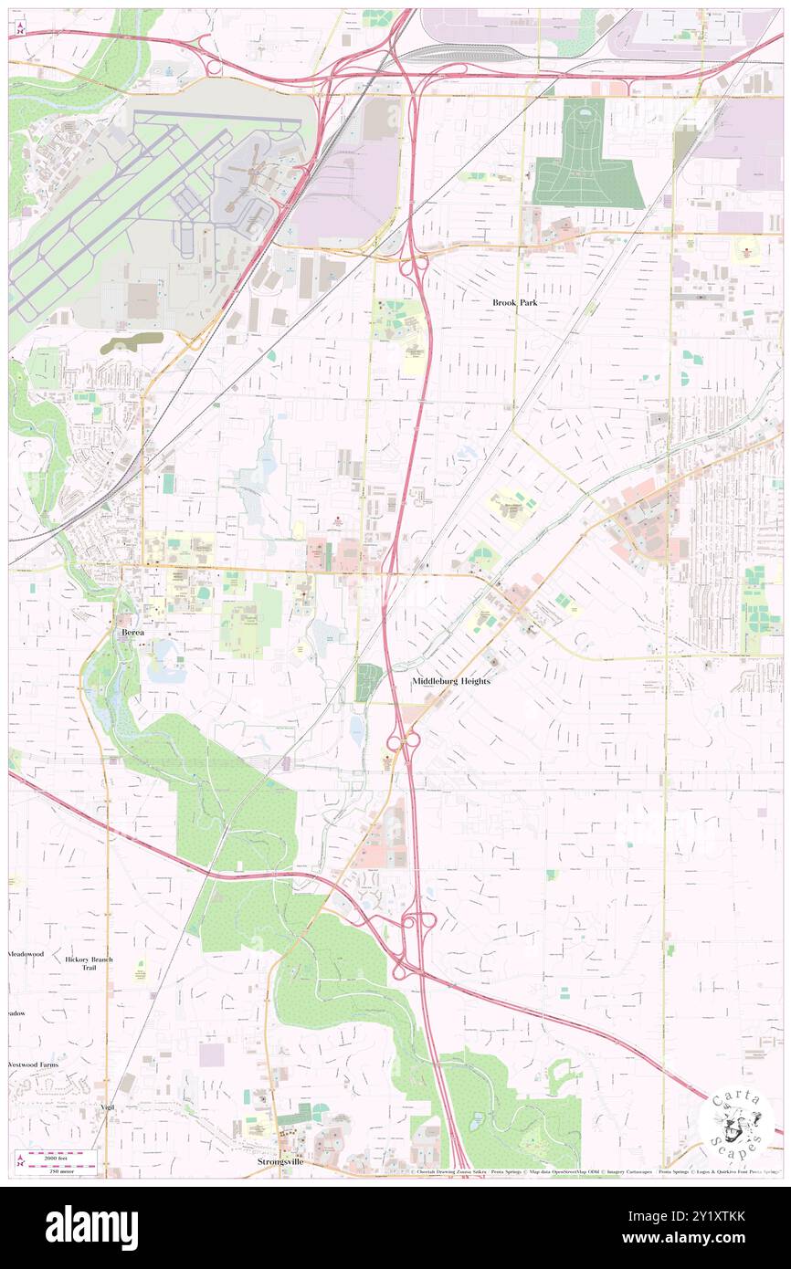 Middleburg Heights, Cuyahoga County, US, United States, Ohio, N 41 21 ...