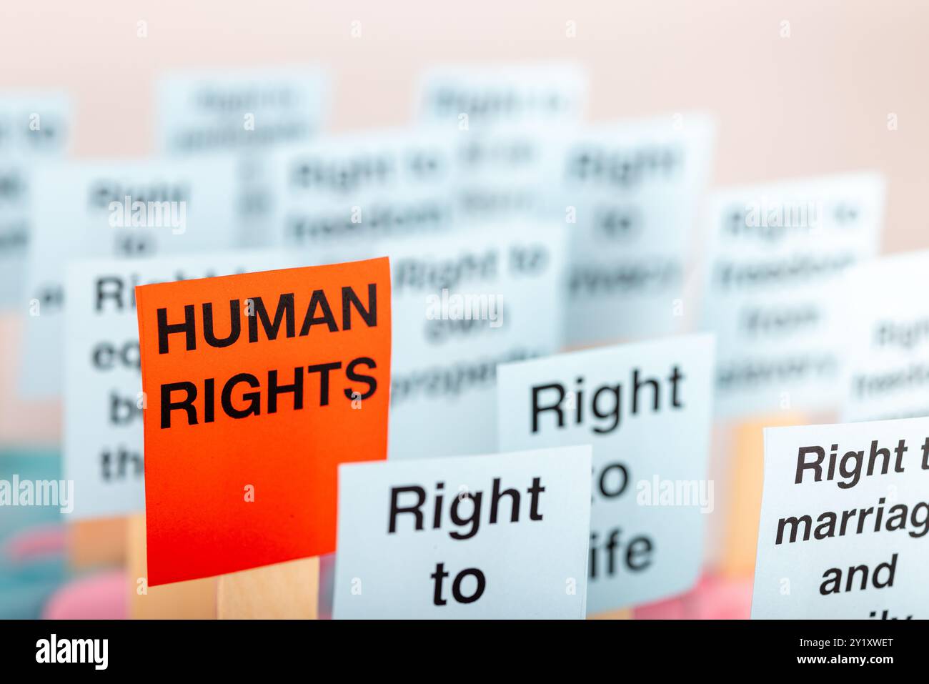 Humanrightsposters hi-res stock photography and images - Alamy