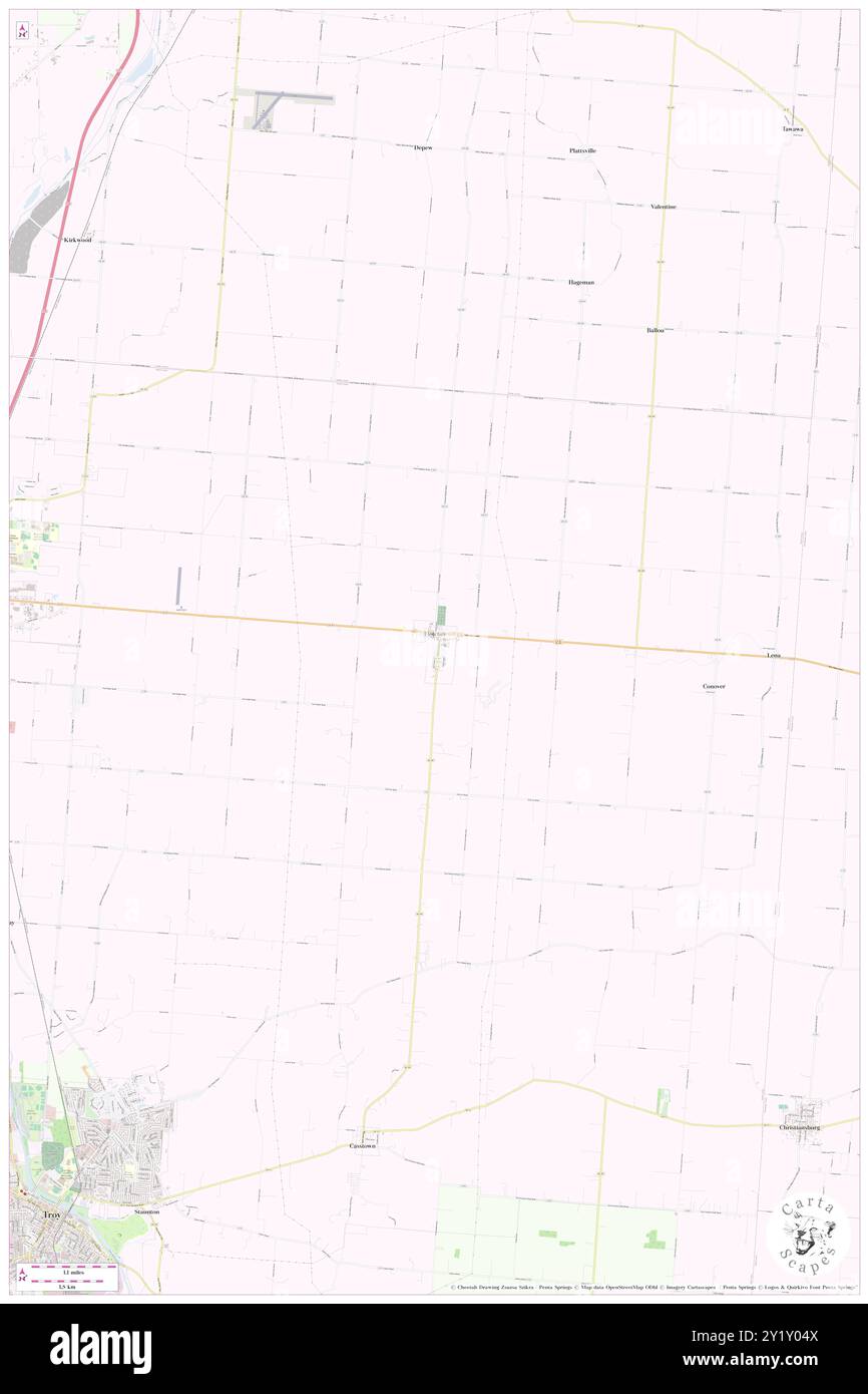 Fletcher, Miami County, US, United States, Ohio, N 40 8' 41'', S 84 6 ...