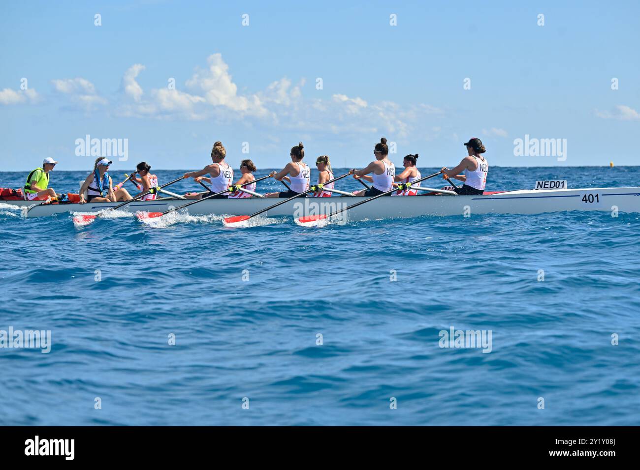 Coastal Women's Coxed Quadruple Sculls: Anna Sarah Sophie Souwer, Kiri ...
