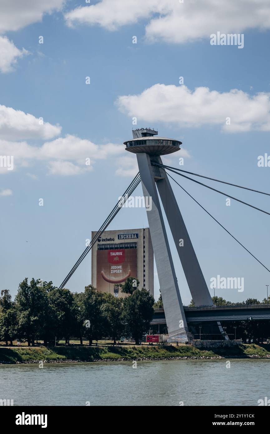 Bratislava, Slovakia - August 7, 2024: The Slovak National Uprising ...