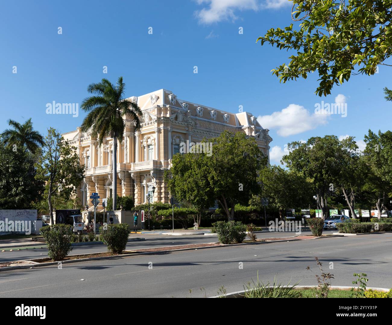 Merida, Mexico - December 27, 2022: The Museum of Anthropology and ...