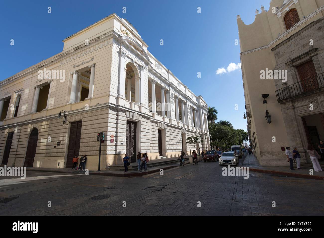 Merida, Mexico - December 27, 2022: view of Yucatan University in ...