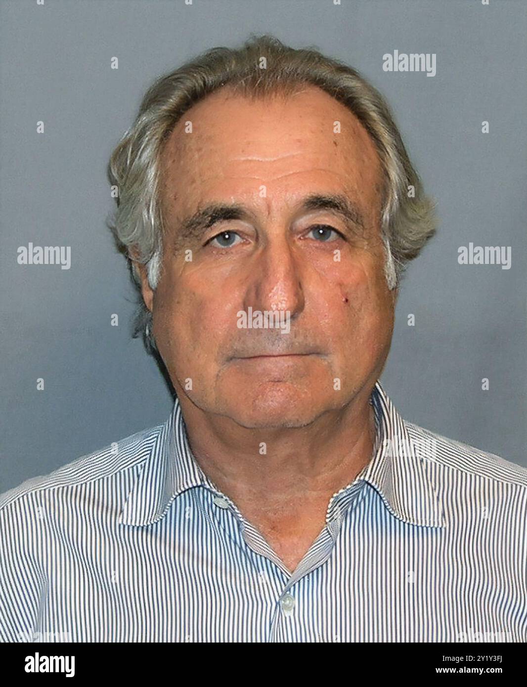 Bernard Madoff's mugshot, march 2009 - Bernie was an American financial ...