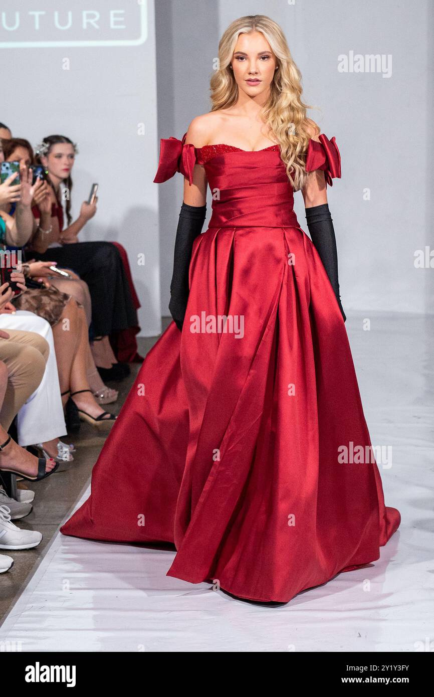 New York, NY, USA. 7th Sep, 2024. Design by 17 year old designer Katie ...