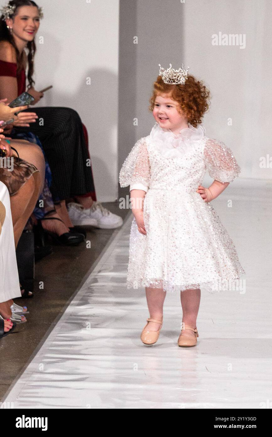 New York, NY, USA. 7th Sep, 2024. Design by 17 year old designer Katie ...