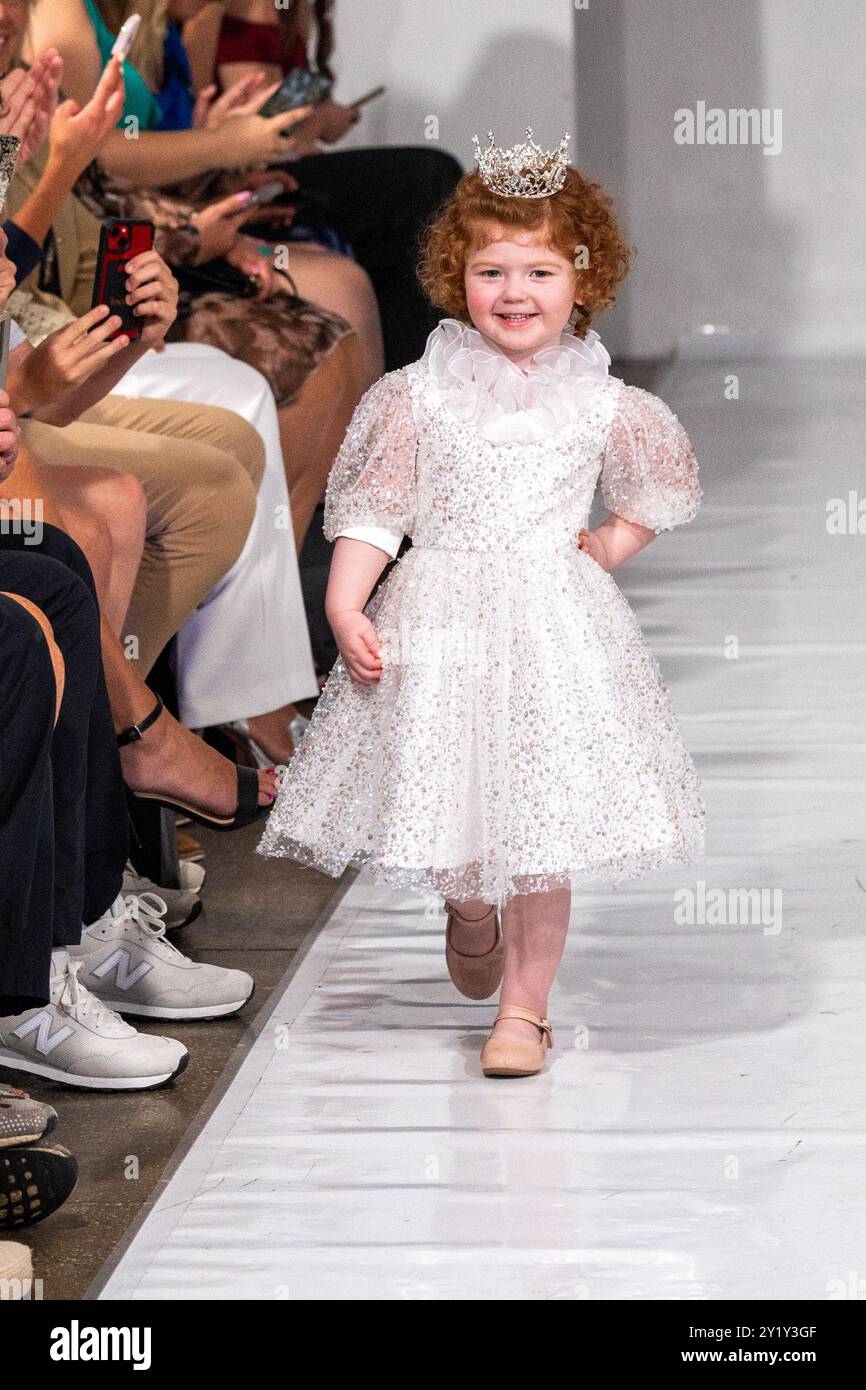 New York, NY, USA. 7th Sep, 2024. Design by 17 year old designer Katie ...