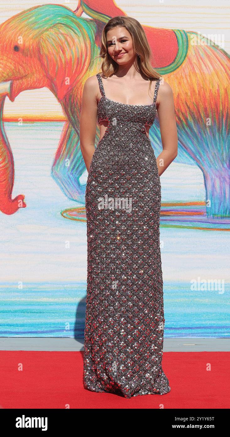 VENICE, ITALY - SEPTEMBER 07: Georgia MacPhail attends the "Horizon: An ...